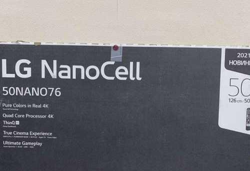 Новинка 2021 Года NanoCell 50 LG Smart TV