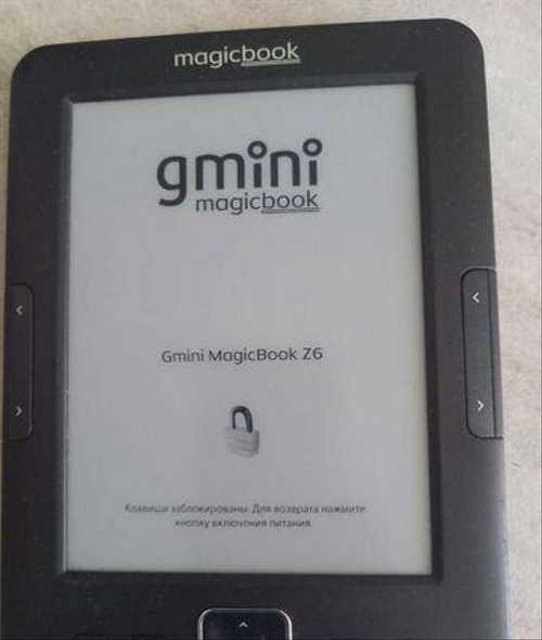 Электронная книга Gmini Magic Book Z6