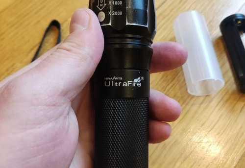 Фонарь Ultrafire c аккумулятором LiitoKala 26650