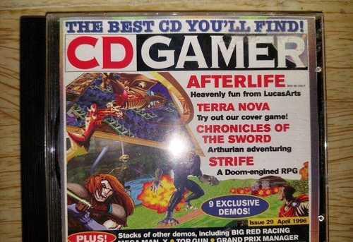 Диски от старых игровых журналов PC Gamer chip