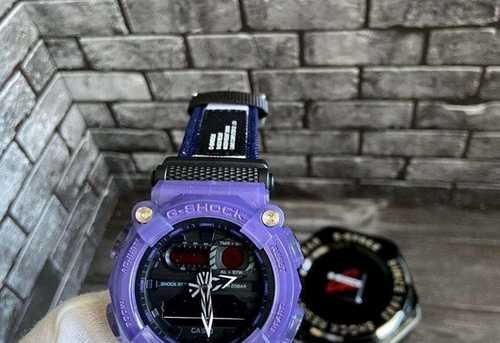 Часы Casio G-Shock GA-900 фиолетово-прозрачный