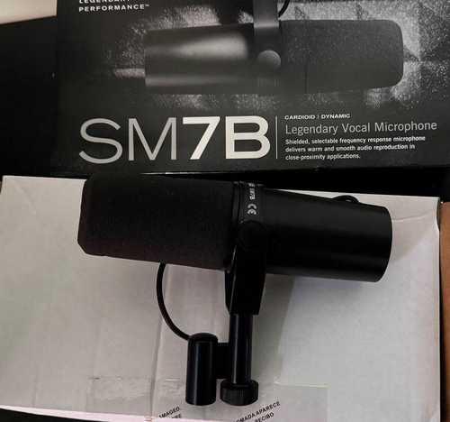 Микрофон Shure SM7B черный