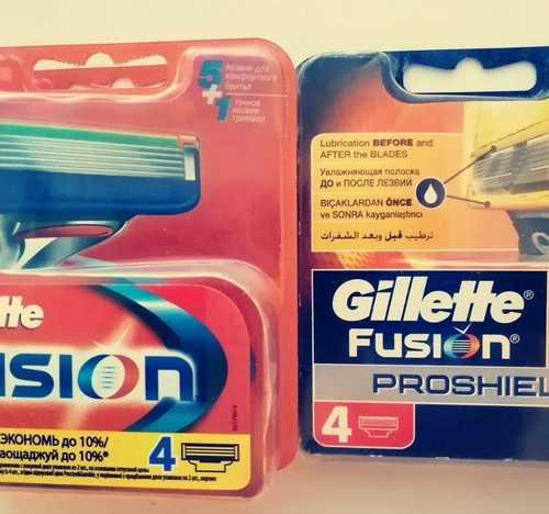 Кассеты Gillette Fusion