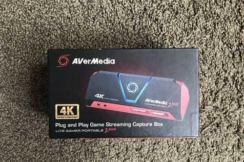 AVerMedia 4K 2Plus - Plug and Play Game Streaming