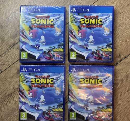 Team sonic racing ps4 новый