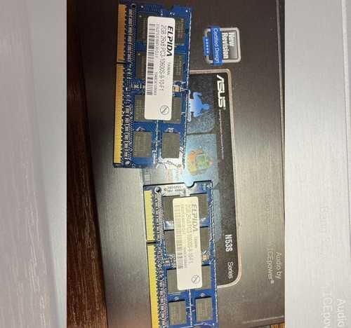 Оперативная память ноутбука ddr3 elipda 2gb 2Rx8