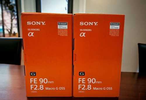 Sony FE 90mm F2.8 Macro G OSS новый