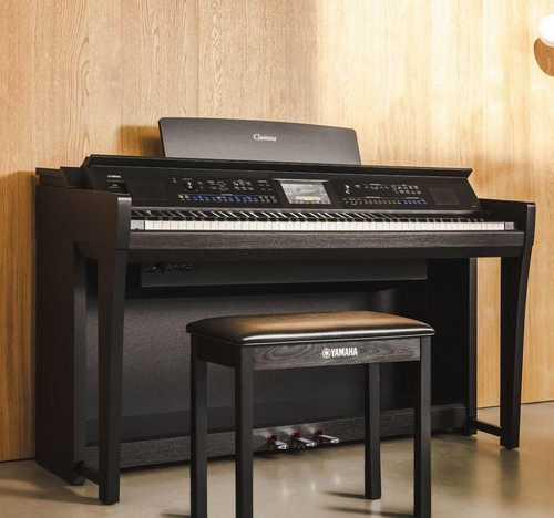 Пианино Yamaha CVP-905B с гарантией Банкетка