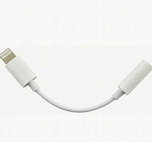 Адаптер переходник apple lightning 3.5 mm Jack