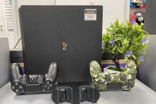 Sony PS4 Pro 1Tb 2 джоя 12 игр