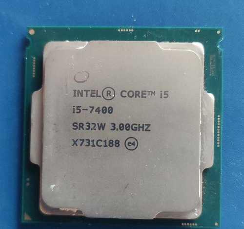 Процессор intel core i5 7400