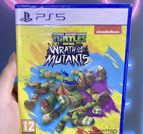 Диск ps5 Teenage mutant ninja turtles: Wrath