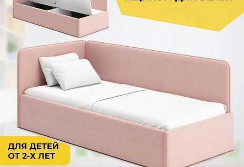 Детская кровать-диван с ящиком для белья