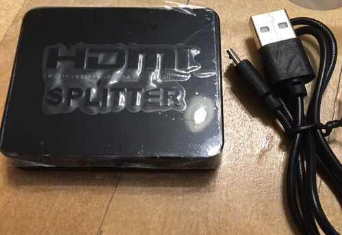 Hgmi Splitter 1x2 3840x2160 30 Hz