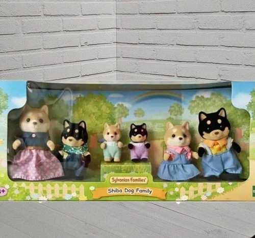 Sylvanian families 2124 Семья Сиба ину (Шиба)
