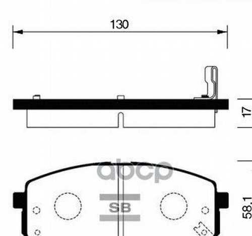 Колодки торм.дисковые hagen KIA hyundai ED(CEE'D i