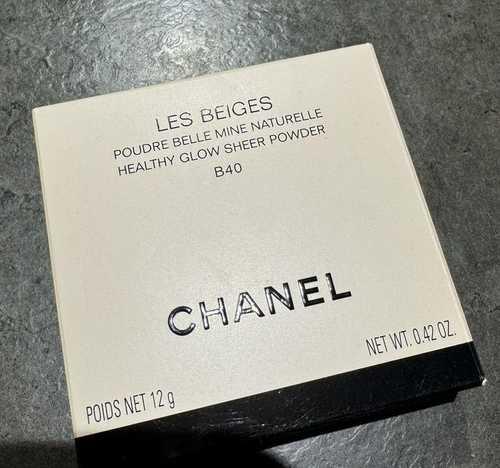 Пудра chanel Les Beiges B 40, оригинал, новая