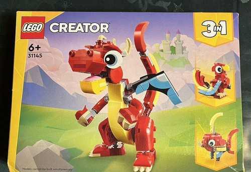 Новый 2024 Lego Creator 31145 Дракон 3в1
