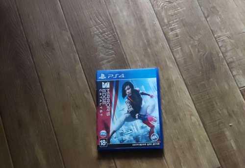 Диск Mirrors Edge Catalyst для PS4 / PlayStation 4