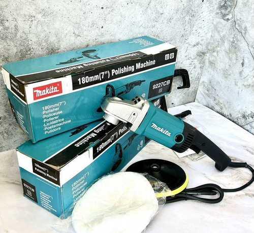 Полировальная машина makita 7“ 180мм