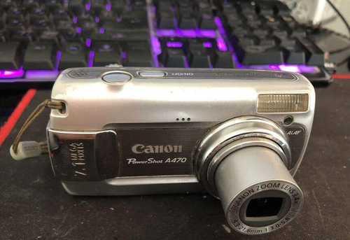 Фотоаппарат Canon powerShot a470