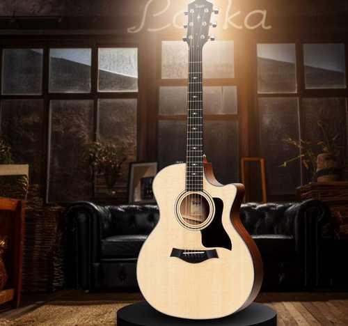 Электроакустическая гитара Taylor 314Ce Koa 70th