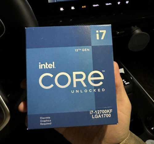 Intel core i7 12700KF BOX