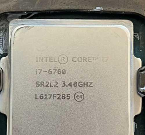 Процессор intel core i7 6700