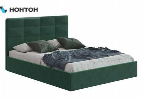 Кровать Диана велюр зеленый