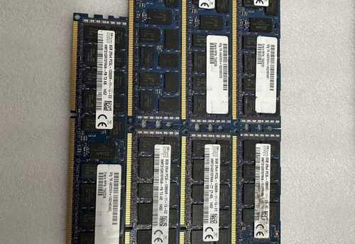 8gb 7шт DDR3 ECC REG 1600Mhz 1.35v SKhynix