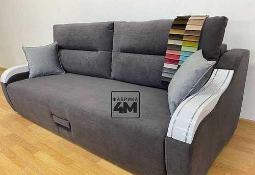 Прямой диван на независимом пружинном блоке
