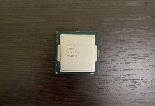 Двухядерный процессор Intel Celeron g3900 2.8 MHz