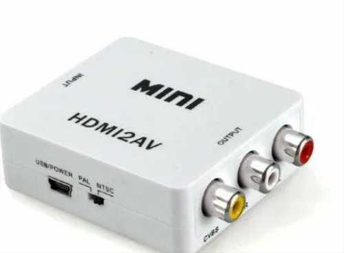 Есть ли переходник с hdmi на тюльпан в эльдорадо