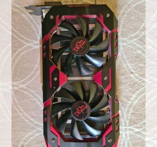 Видеокарта rx 580 8gb RedDevil