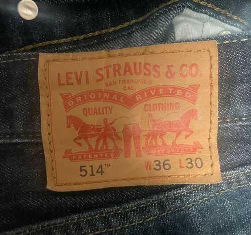 Широкие джинсы Levi's 514 (Оригинал)