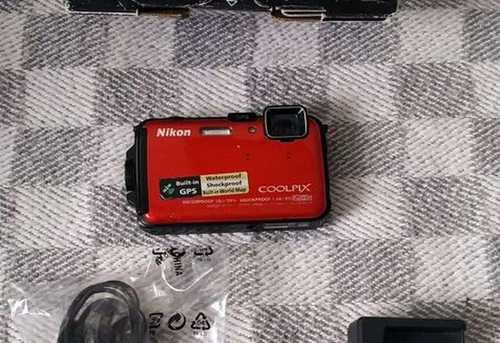 Водостойкий Nikon Coolpix AW100, Orange