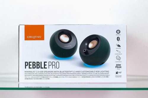 Creative Pebble PRO, Новые