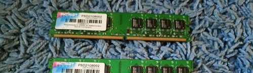 Оперативная память ddr2 patriot memory psd21g8002