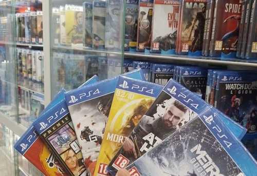 Игры PS4, диски, хиты, лицензия, PS4 игры