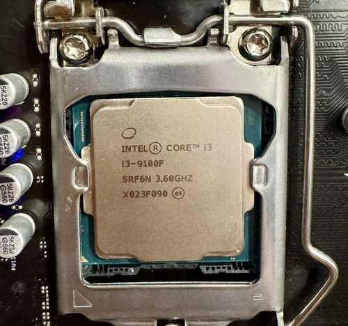 Процессор Intel Core i3 9100F