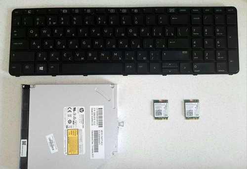 Разбор ноутбук HP 450 G3 матрица клавиатура Wi-Fi