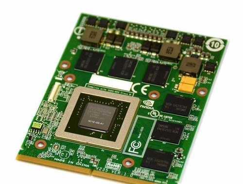 Видеокарта NVidia GTX 460M 1.5GB DDR5 MXM 3.0