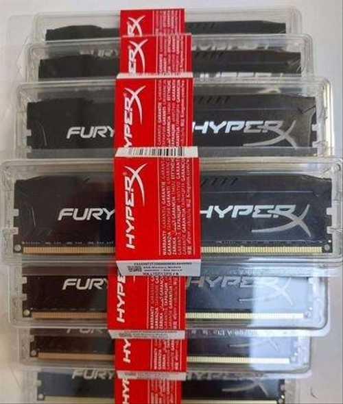 Новая память Kingston Fury HyperX DDR3. Гарантия