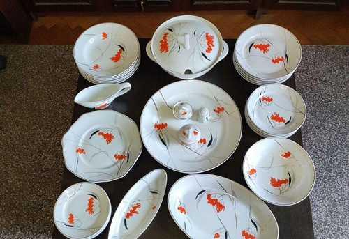 Набор столовой посуды на 6 персон Кизил