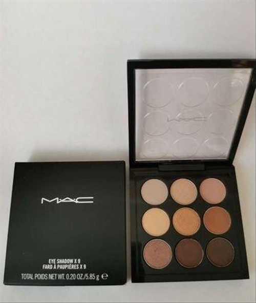 MAC палетка теней Х 9 EYE shadow amber times nine