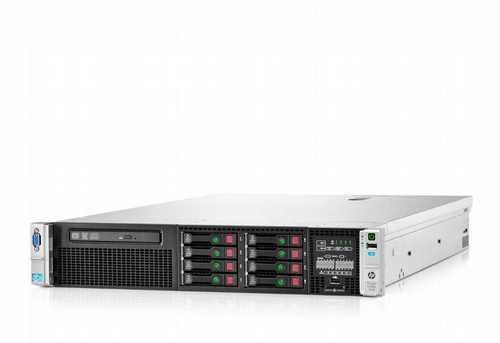 Сервер HP DL380p Gen8 2xE5-2680 v2 4x16GB 750W