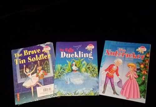 Комплект из 3-х детских книг на английском
