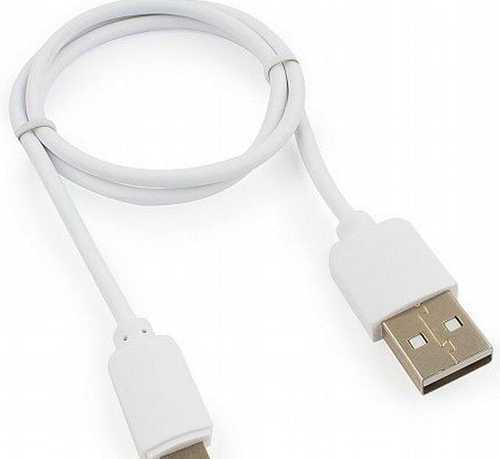 Кабель USB Гарнизон GCC-USB2-AP2-0.5M-W AM/Lightn