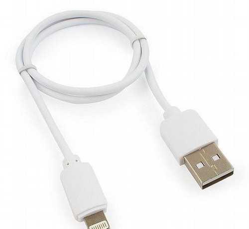 Кабель USB Гарнизон GCC-USB2-AP2-0.5M-W AM/Lightn