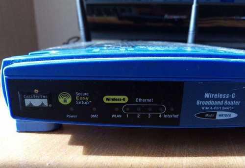 Wi -Fi роутер Linksis WRT 54G